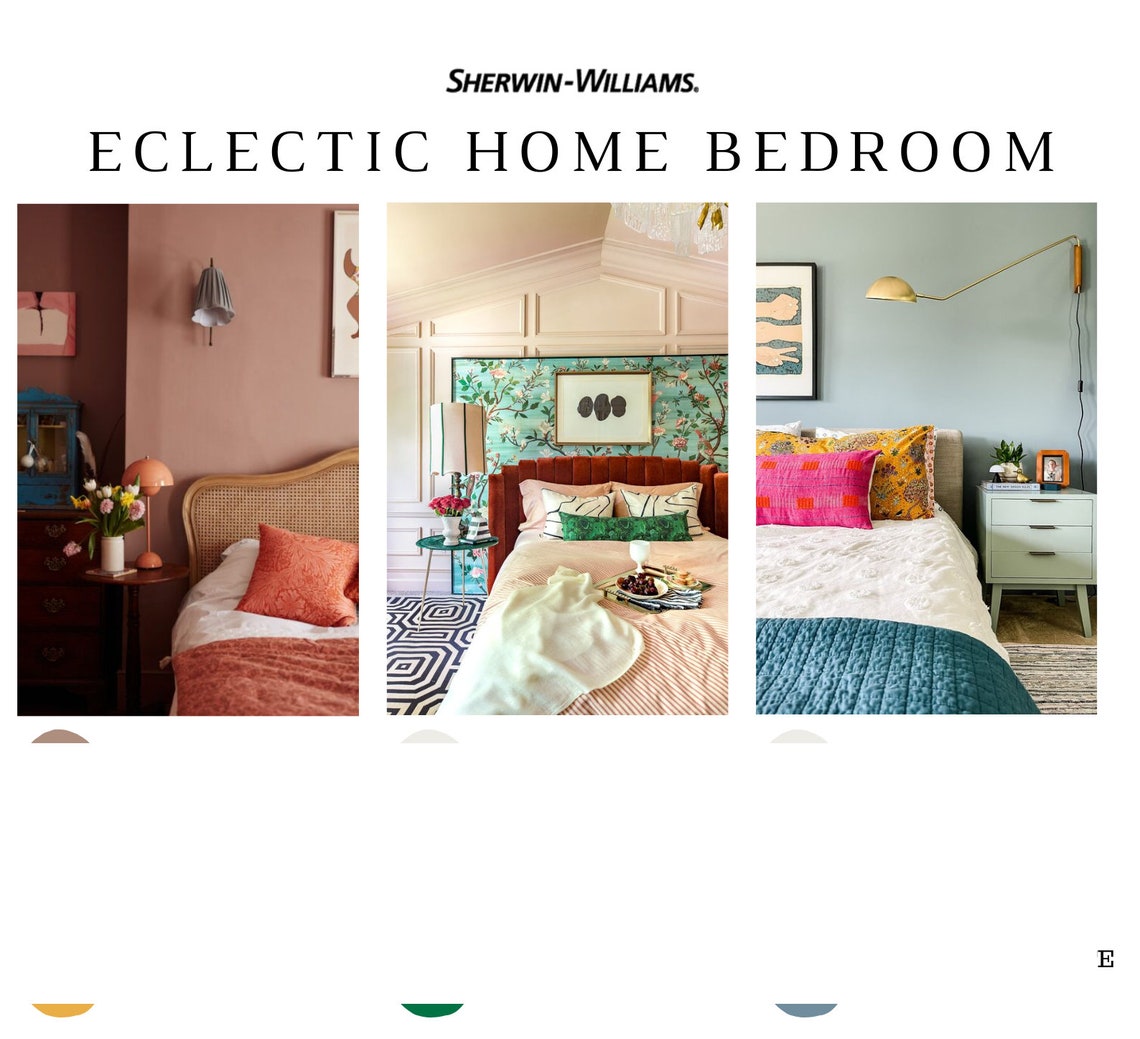 Sherwin Williams ECLECTIC Color Palette Eclectic Home Paint - Etsy