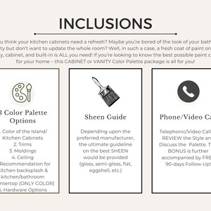 CUSTOM Kitchen Paint Color Consultation, Custom Color Palette for the ...