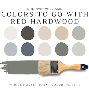 Sherwin Williams Best Neutrals for Red Oak, MAHOGANY, MAPLE, and CHERRY ...