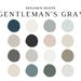 Benjamin Moore GENTLEMAN'S GRAY Color Palettes, Cottage Color Scheme ...