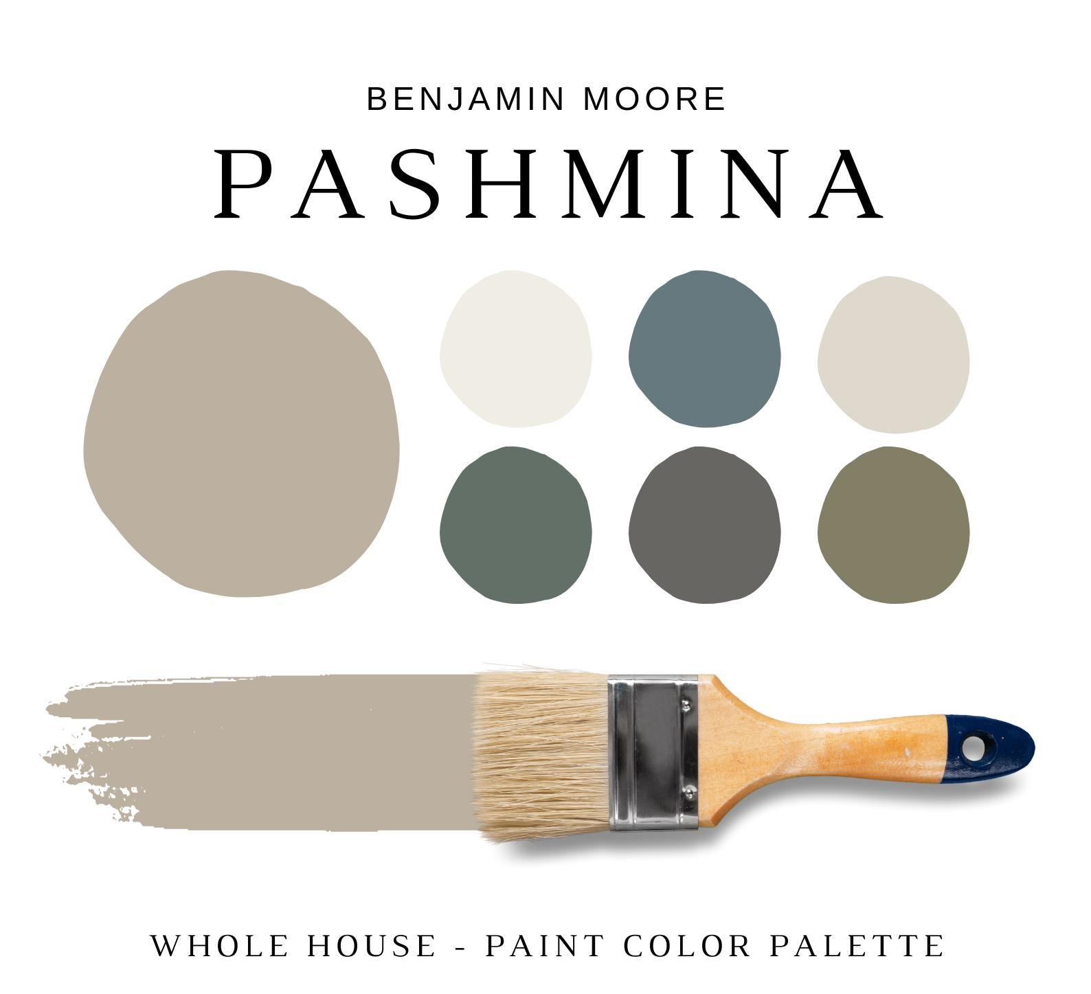 Benjamin Moore PASHMINA Color Palette, Benjamin Moore Neutral Color ...