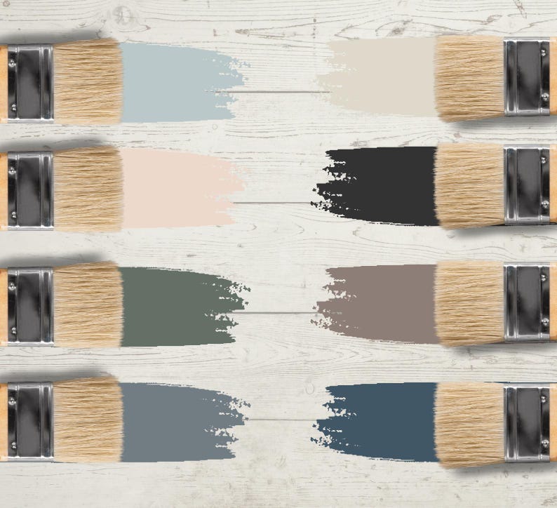 Benjamin Moore SMOKE Color Palettes, Coastal Color Scheme, Smoke ...