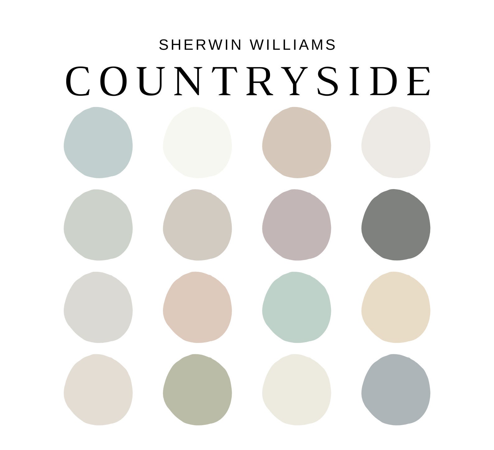 Sherwin Williams COUNTRYSIDE, Cottagecore Painting, ENGLISH COTTAGE ...