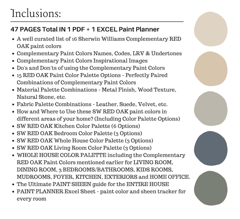 Sherwin Williams Best Neutrals for Red Oak, MAHOGANY, MAPLE, and CHERRY ...