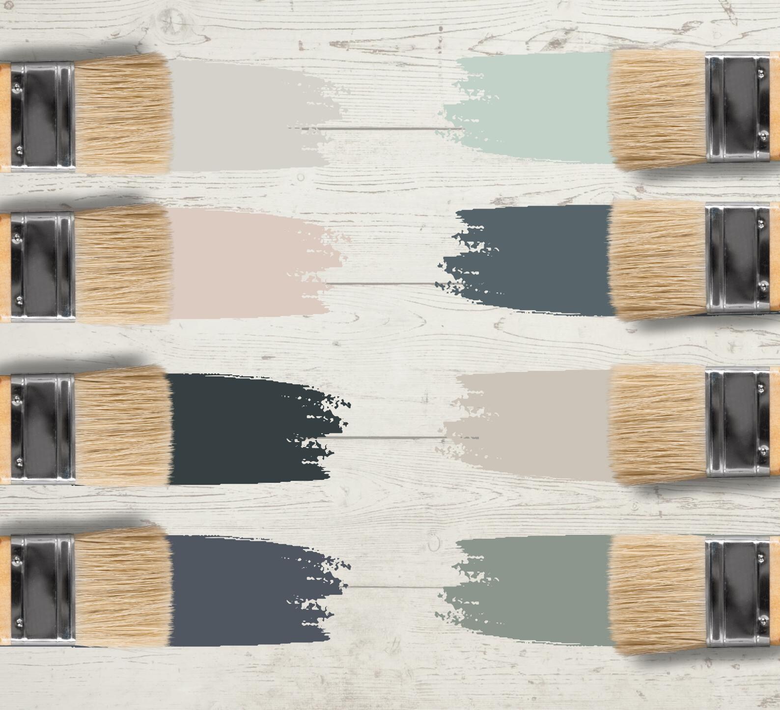 Benjamin Moore GRAY OWL Color Palette, Gray Owl Paint Palette, Gray Owl ...