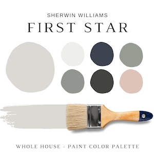 FIRST STAR Sherwin Williams Paint, Gray Color Palette, Sherwin Williams ...