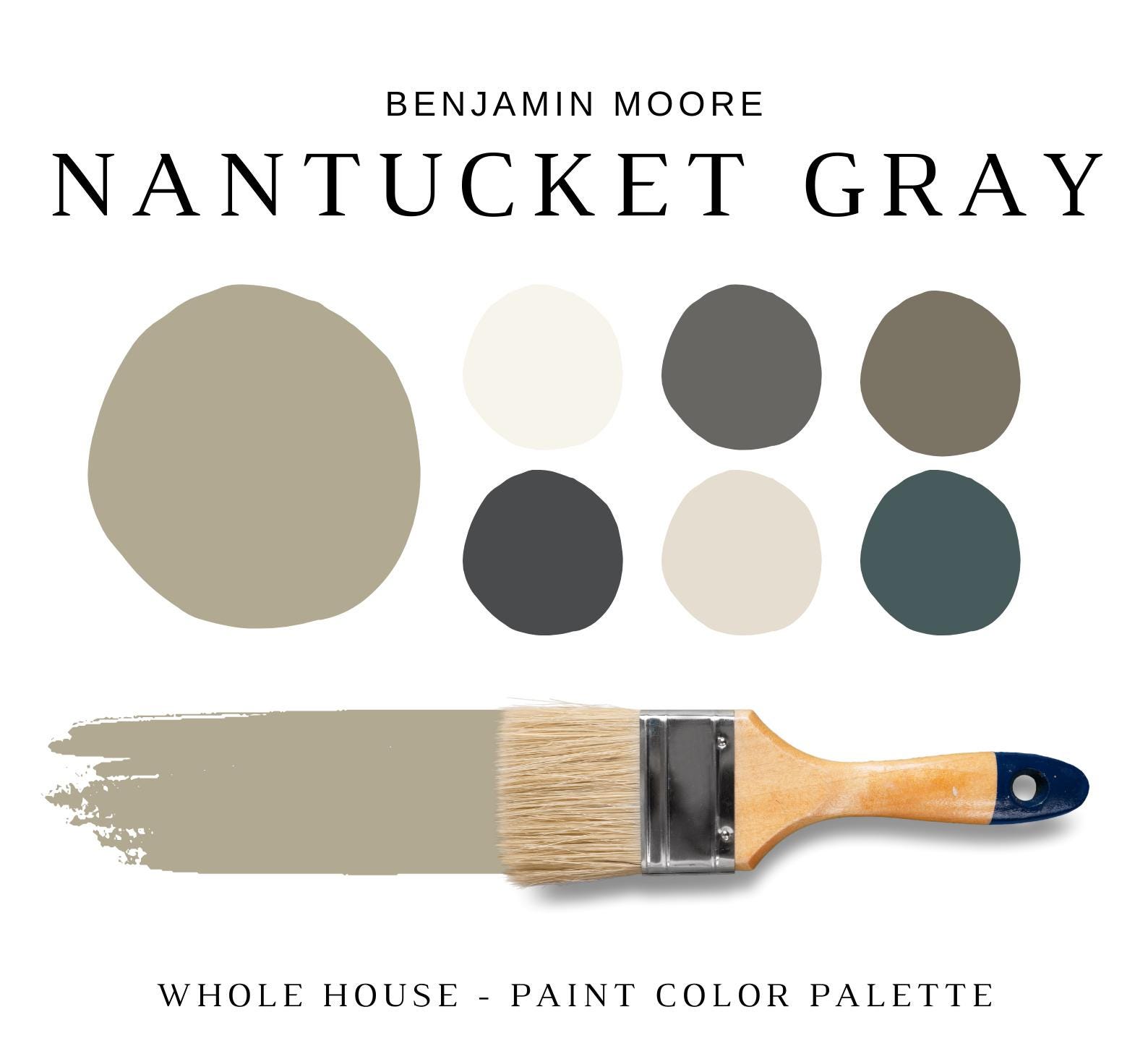 Nantucket Gray With Matching Colors