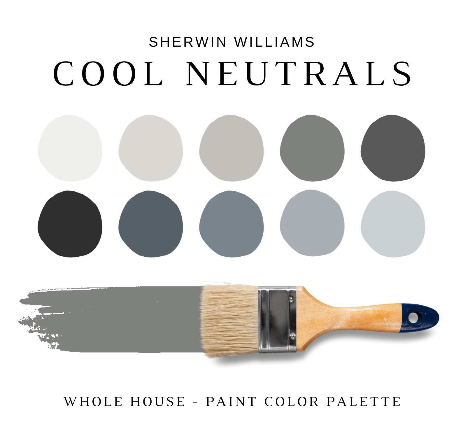 COOL NEUTRALS Sherwin Williams Paint Colors, Best White Paint, Cool ...