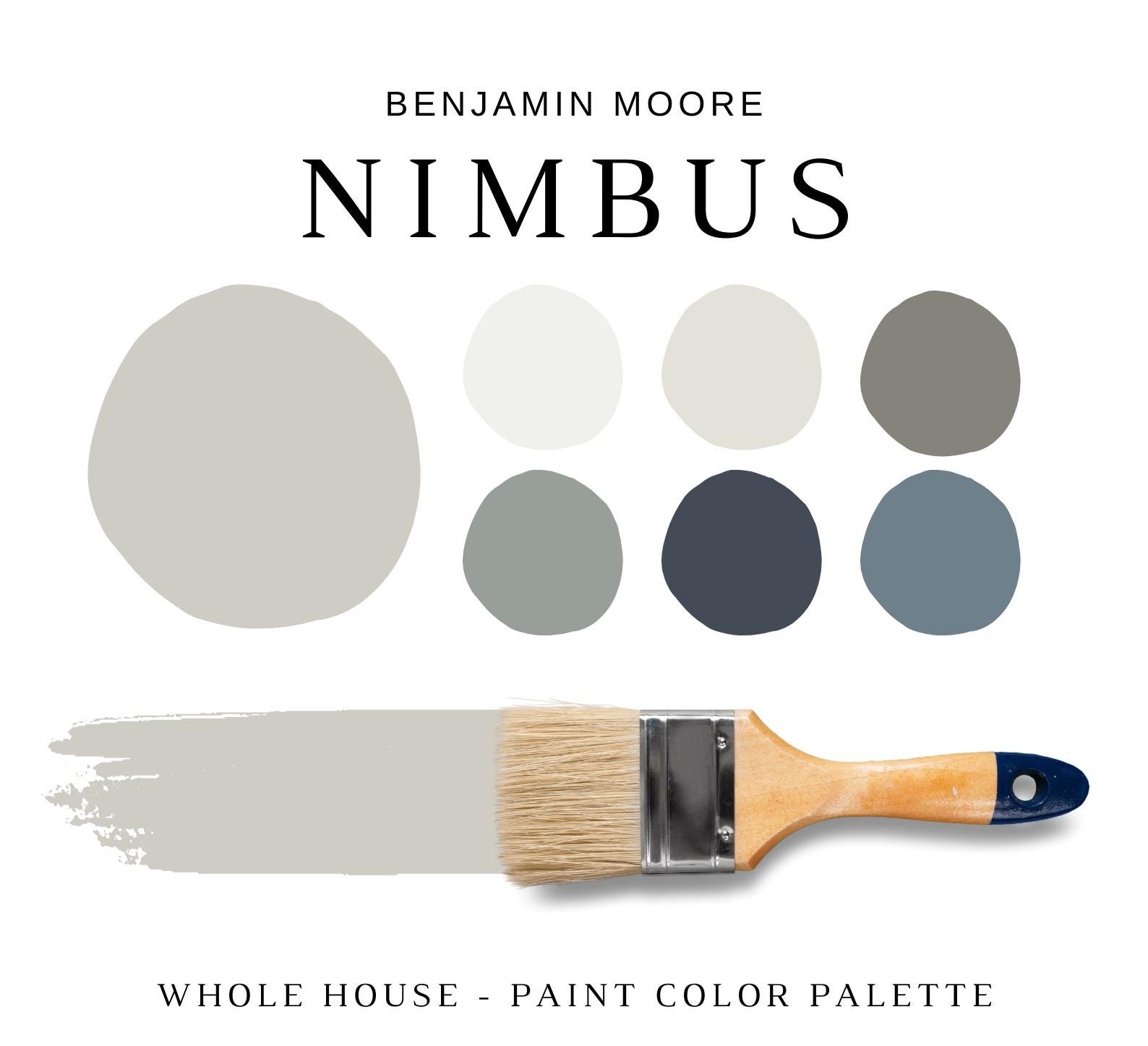 Benjamin Moore NIMBUS Color Palette, BM NIMBUS Coordinating Paint Color ...