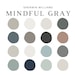 Sherwin Williams MINDFUL GRAY Coordinating Colors for the WHOLE House ...