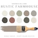 RUSTIC FARMHOUSE Color Palette Sherwin Williams Rustic Paint - Etsy