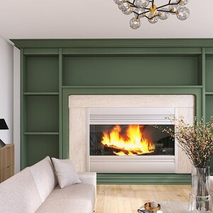 BASIL Sherwin Williams Paint, Sherwin Williams GREEN Wall Paint, Whole ...