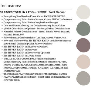 SILVER SATIN Benjamin Moore Color Palette, Gray Paint for Walls, Silver ...