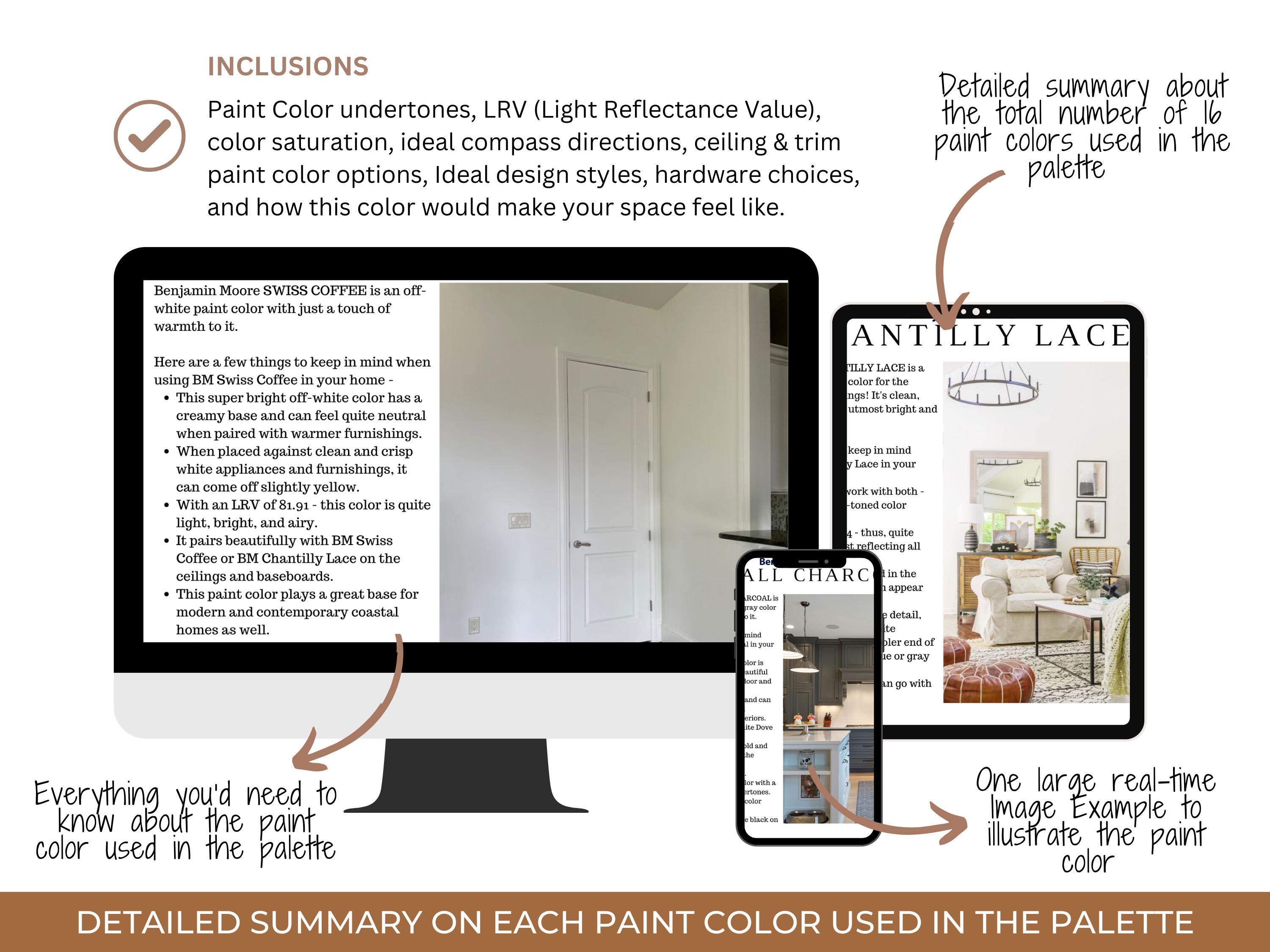 Benjamin Moore WYTHE BLUE Color Palettes, Coastal Color Scheme, Wythe ...