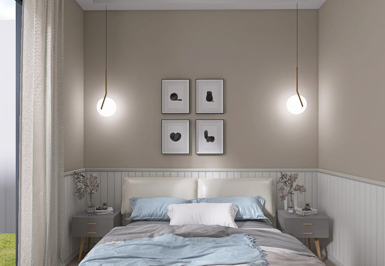 Benjamin Moore REVERE PEWTER Color Palettes, Benjamin Moore Greige ...