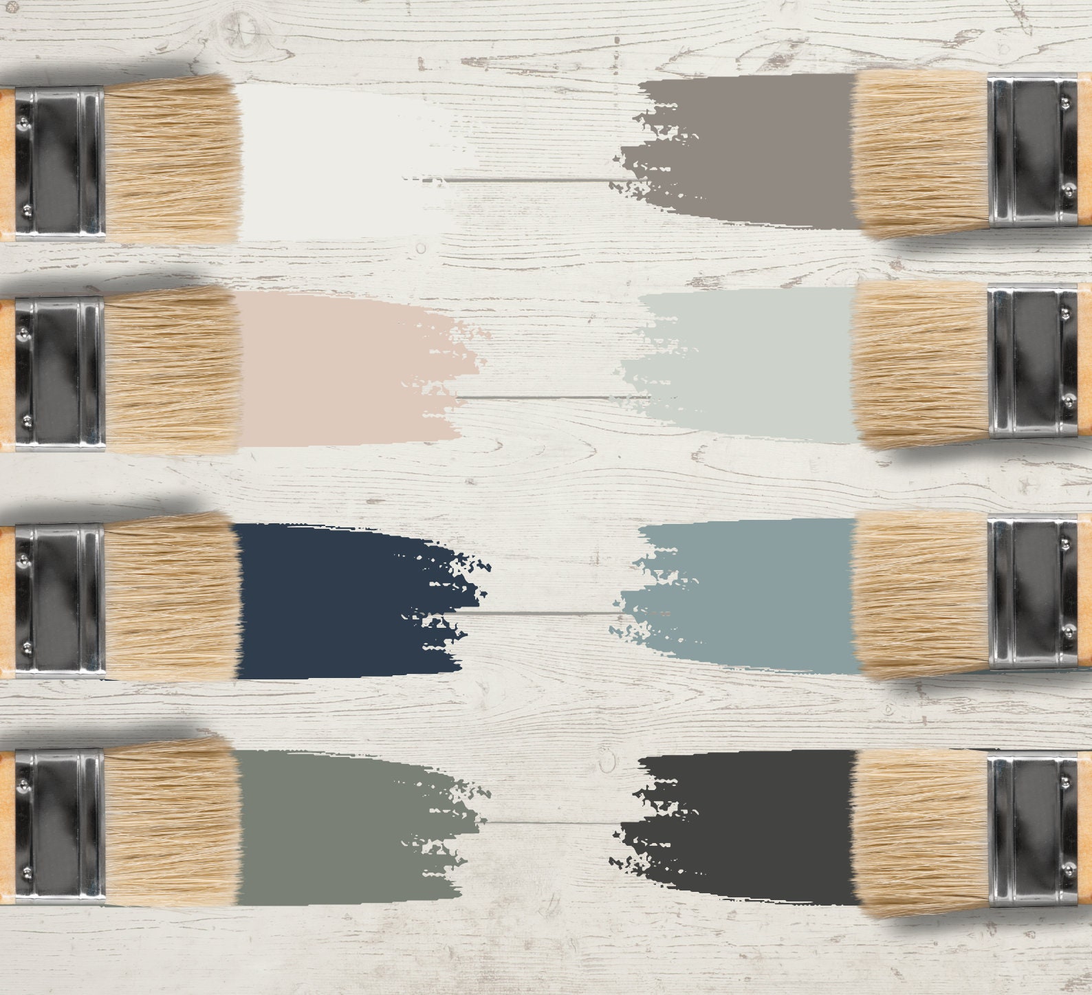 Sherwin Williams SNOWBOUND Paint Palette, Country Home Color Palette ...