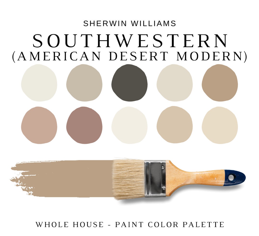 AMERICAN SOUTHWEST Sherwin Williams Color Palette, Earthy Color Palette ...