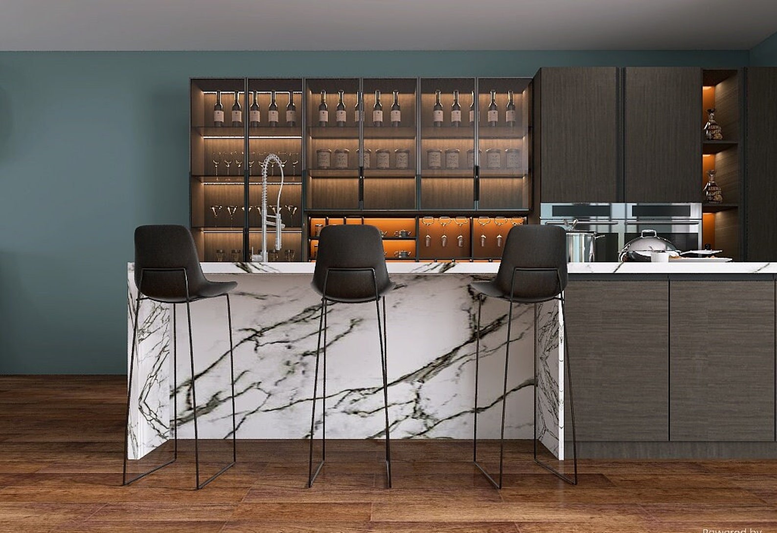 Sherwin Williams Best Neutrals for WALNUT Hardwood Floors and Cabinets ...