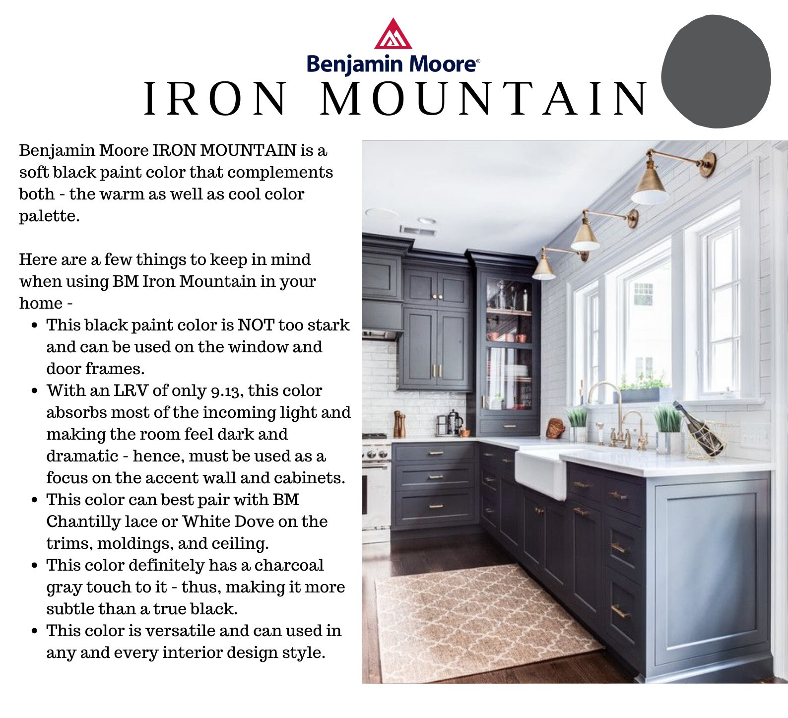 Benjamin Moore COLLINGWOOD Color Palette Collingwood Gray - Etsy Canada