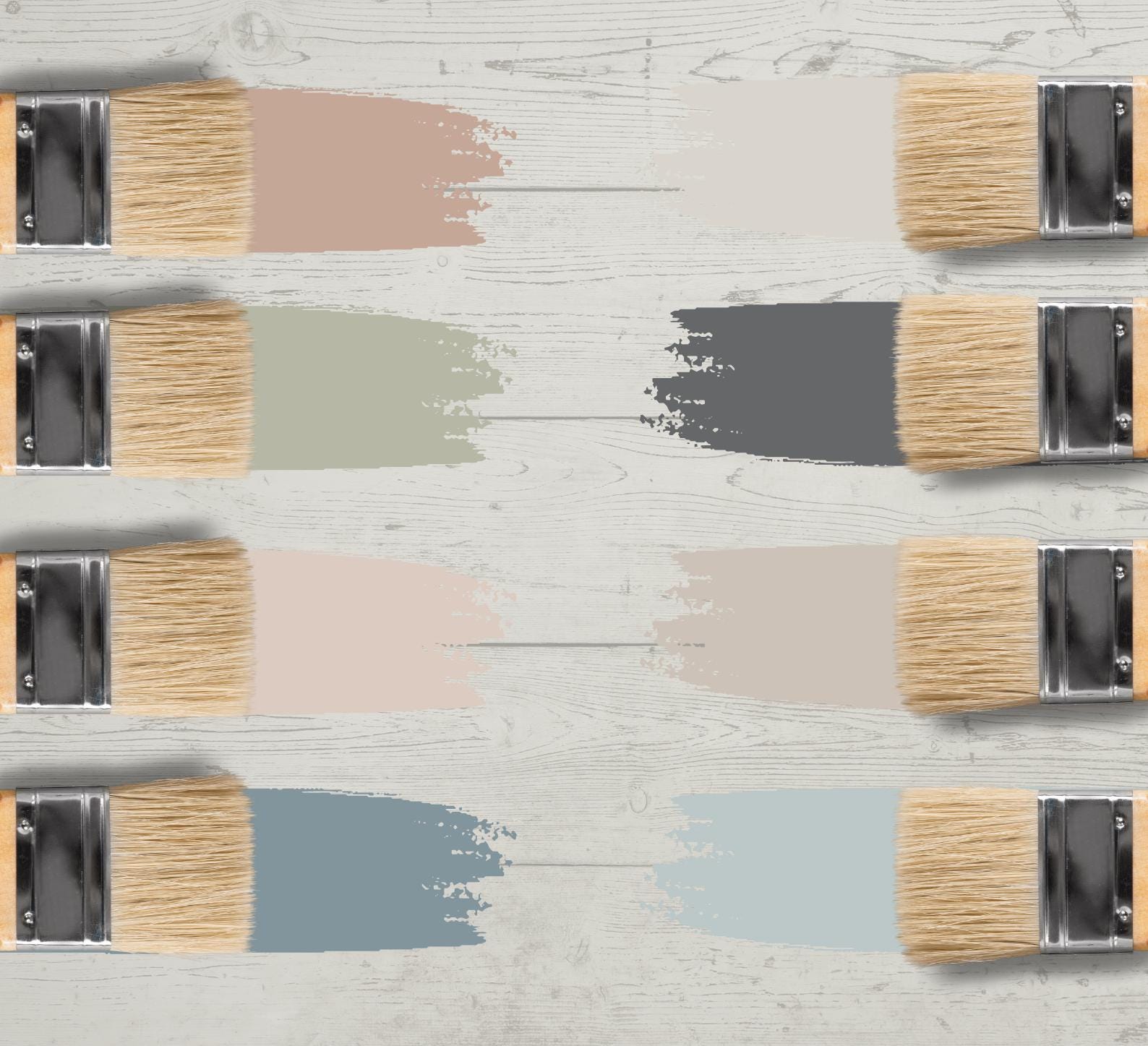 CALM NEUTRALS Benjamin Moore Color Palette, Soothing Color Palette ...