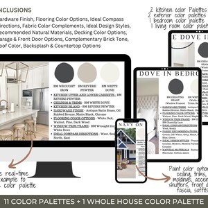 Benjamin Moore COLLINGWOOD Color Palettes, Collingwood Gray ...