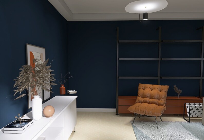 Sherwin Williams NAVAL Color Palette Modern Interior Paint - Etsy