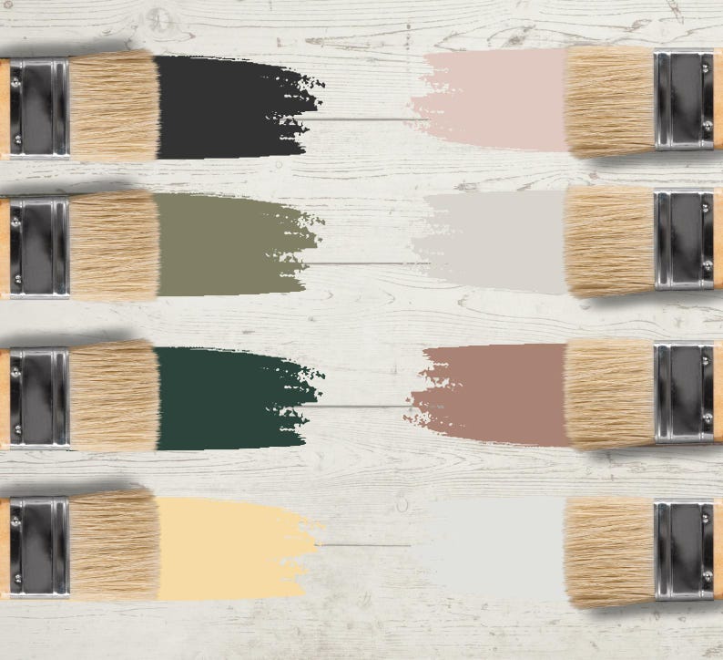 Benjamin Moore BLACK Color Palette, BM Onyx, BM Soot, Black ...