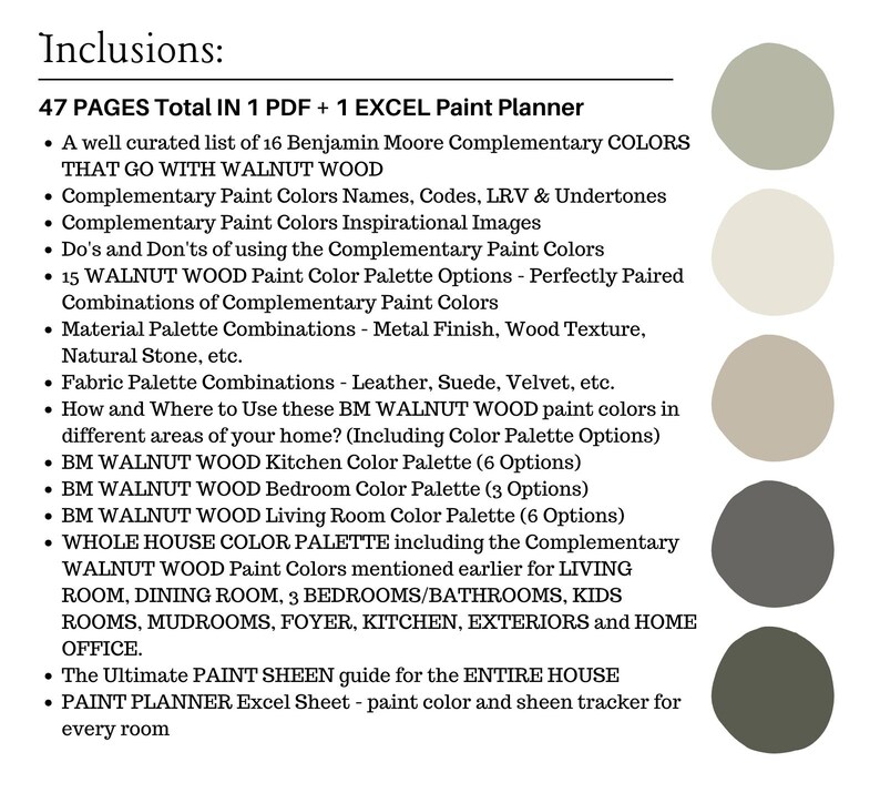 Benjamin Moore Best Neutrals for WALNUT Hardwood Floors and Cabinets ...
