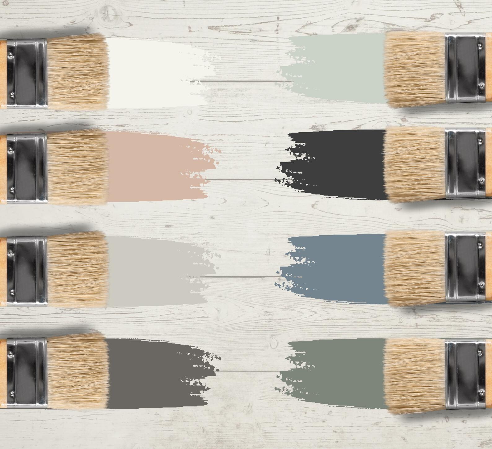 Behr POLAR BEAR Paint Color Palettes, Country Home, Coordinating Paint ...