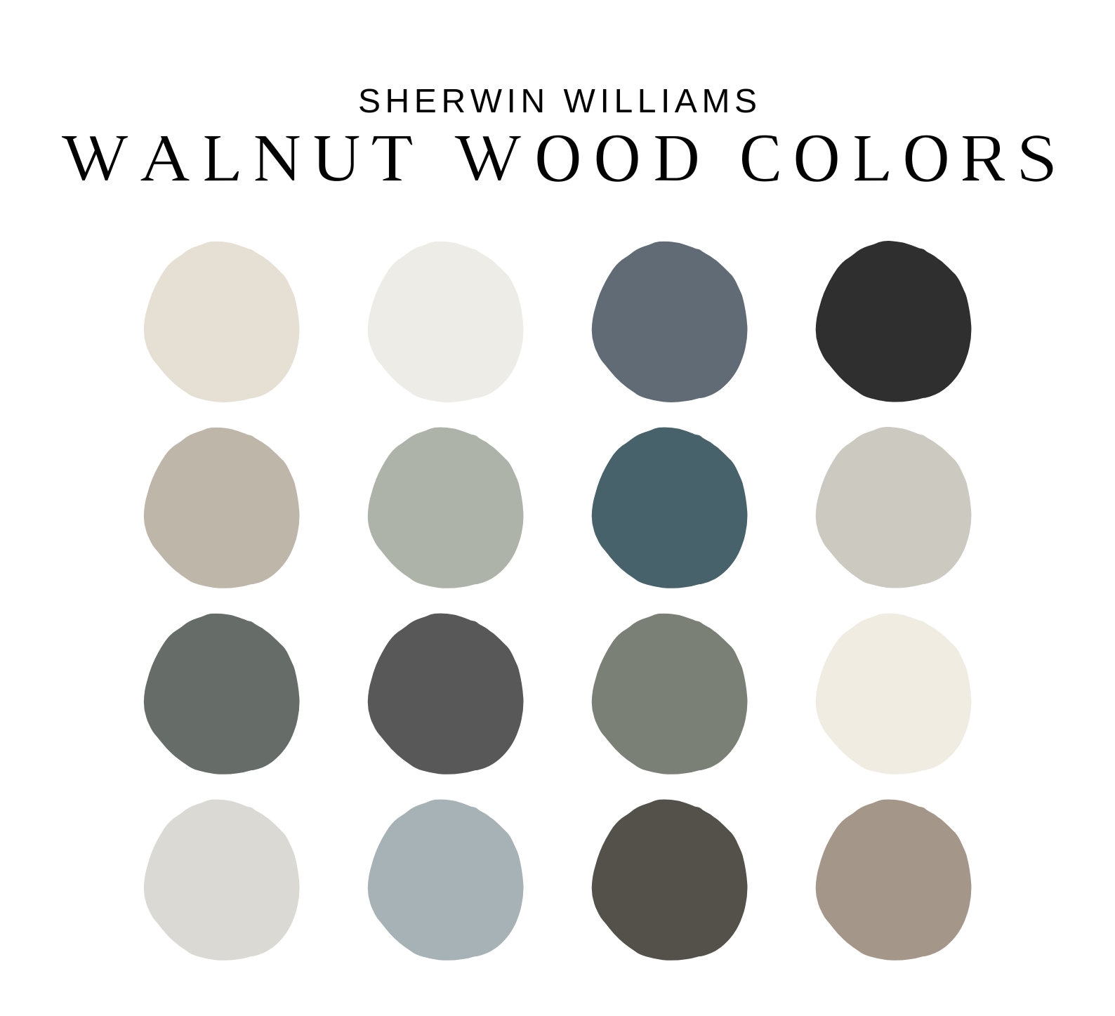 Sherwin Williams Best Neutrals for WALNUT Hardwood Floors and Cabinets ...