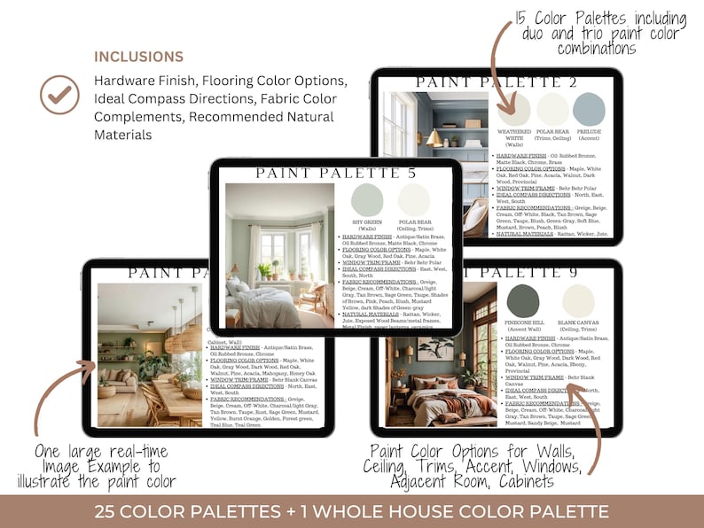 Behr MID-CENTURY MODERN Color Palette, Mid-century Modern Paint Color ...