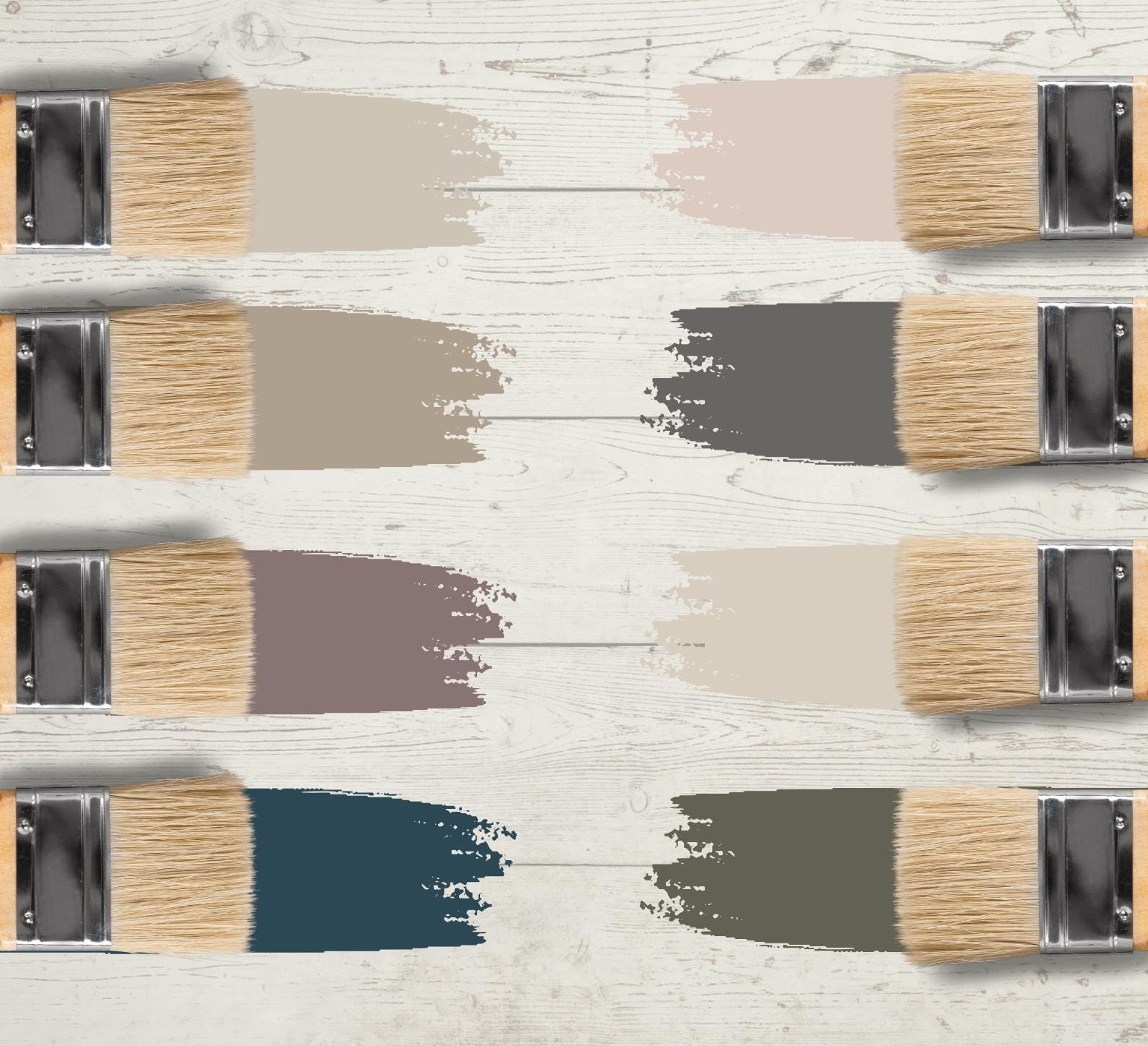 Benjamin Moore SMOKEY TAUPE Color Palette, Benjamin Moore Taupe Paint ...