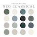 NEOCLASSICAL Sherwin Williams Color Palette, High End Interior Design ...