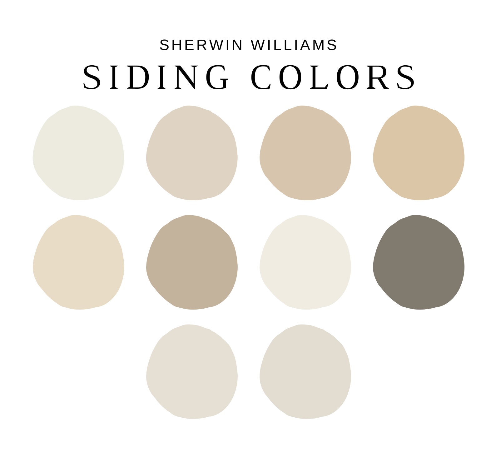 MEDITERRANEAN EXTERIOR Sherwin Williams Color Palette, Spanish Revival ...