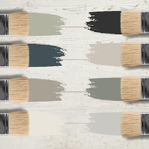 Benjamin Moore LAKE HOUSE Paint Palette, Lake Home Paint Colors ...