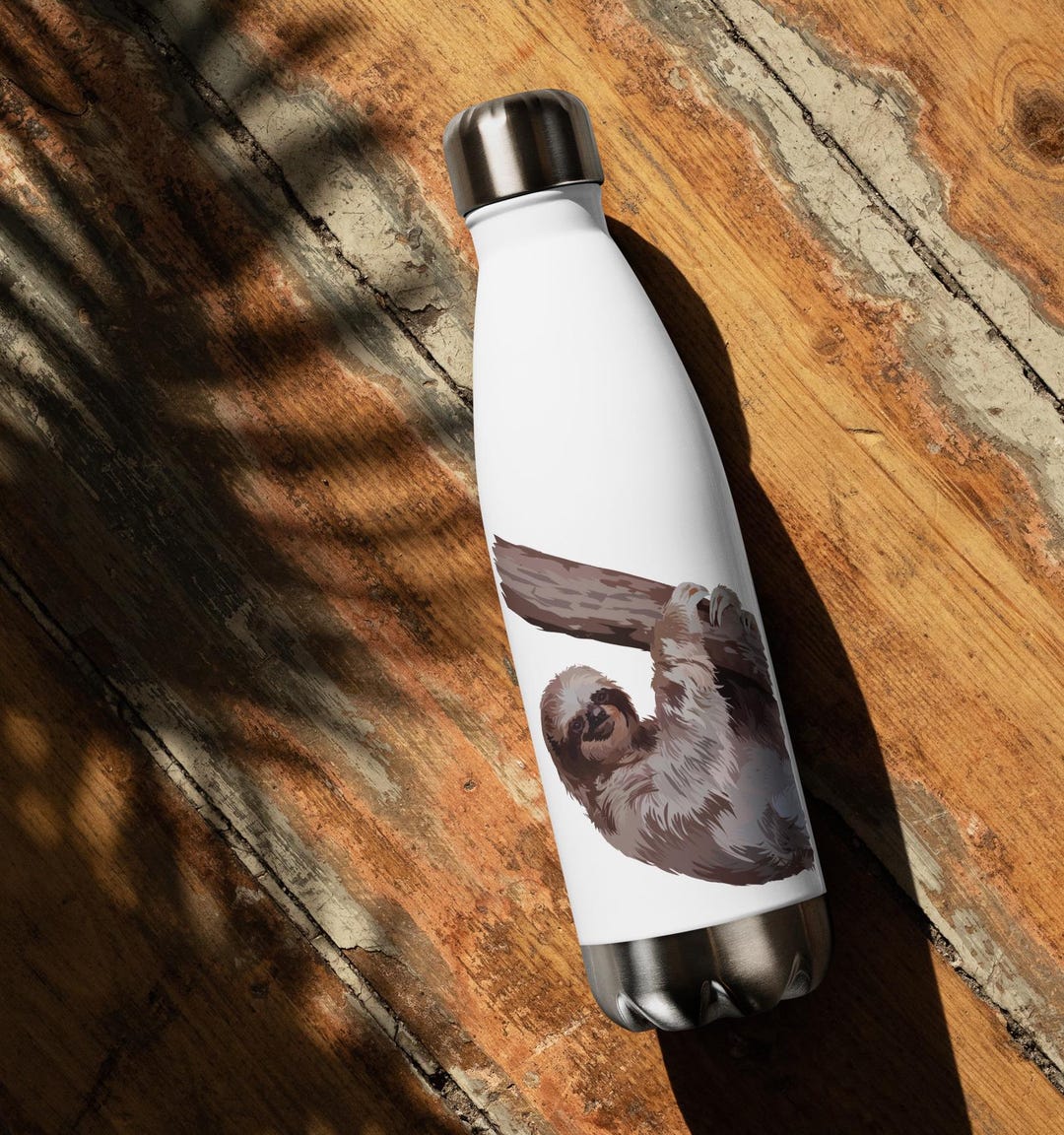 Three Toed Sloth Water Bottle Protects Sloths, Sloth Waterbottle for ...