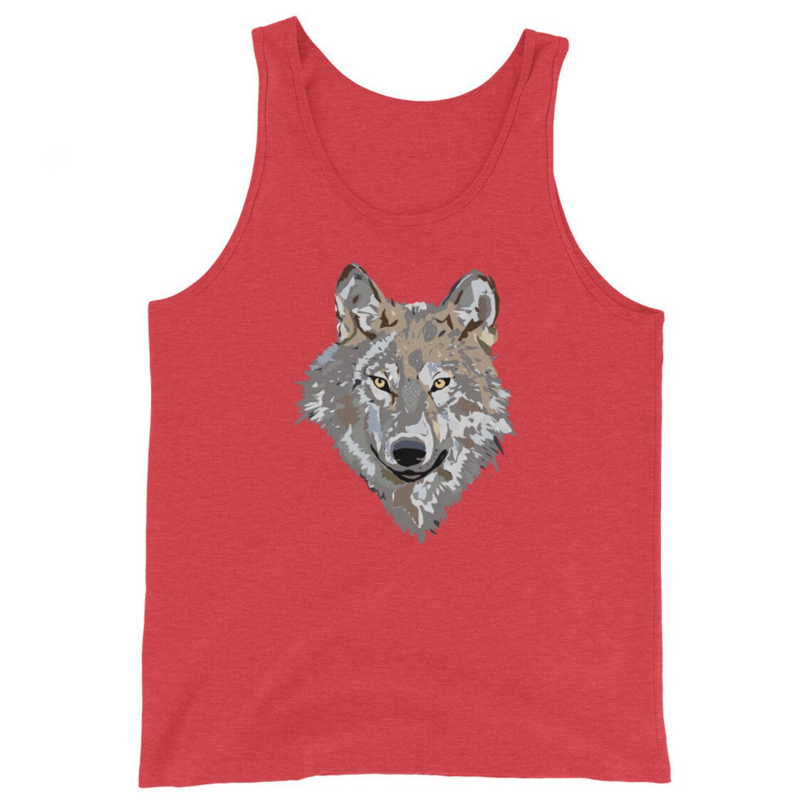 Wolf Tank Top Wolf Shirt Wildlife Tank Top Wildlife Shirt - Etsy