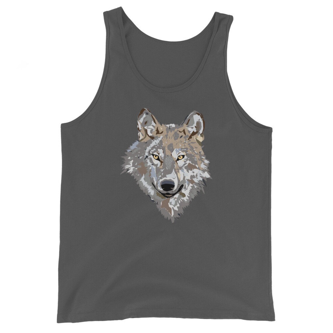 Wolf Tank Top Wolf Shirt Wildlife Tank Top Wildlife Shirt - Etsy