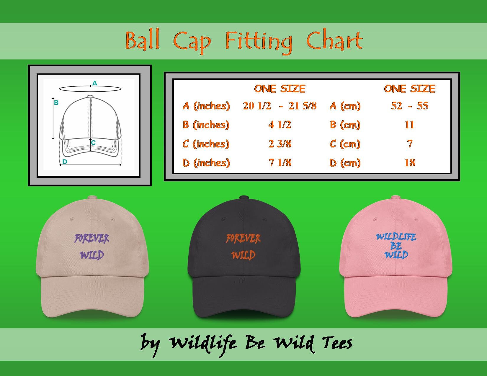 Wildlife Ball Cap Wildlife Lover Gift Wildlife Baseball Cap - Etsy UK
