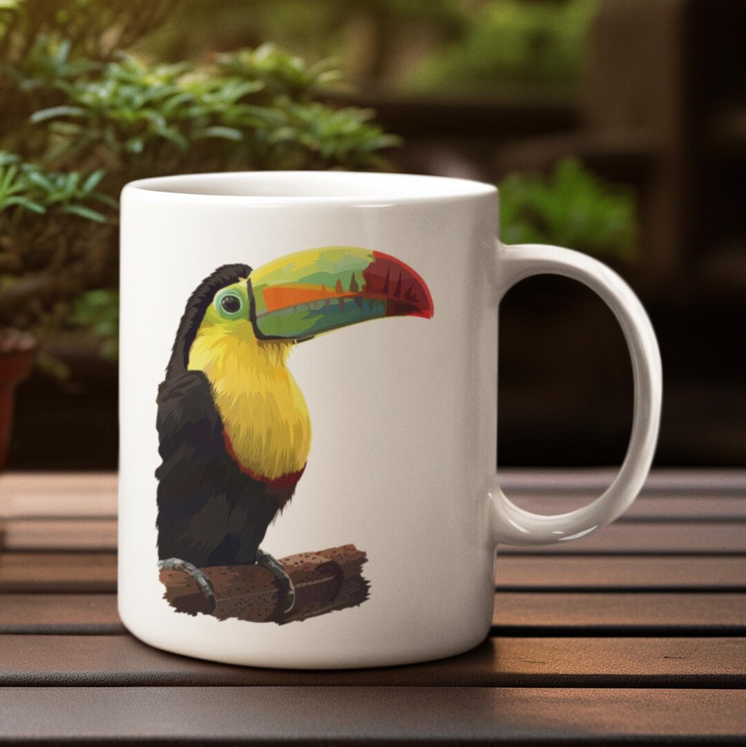 Toucan Coffee Mug, Wildlife Coffee Cup, Wildlife Coffee Mug, Toucan ...