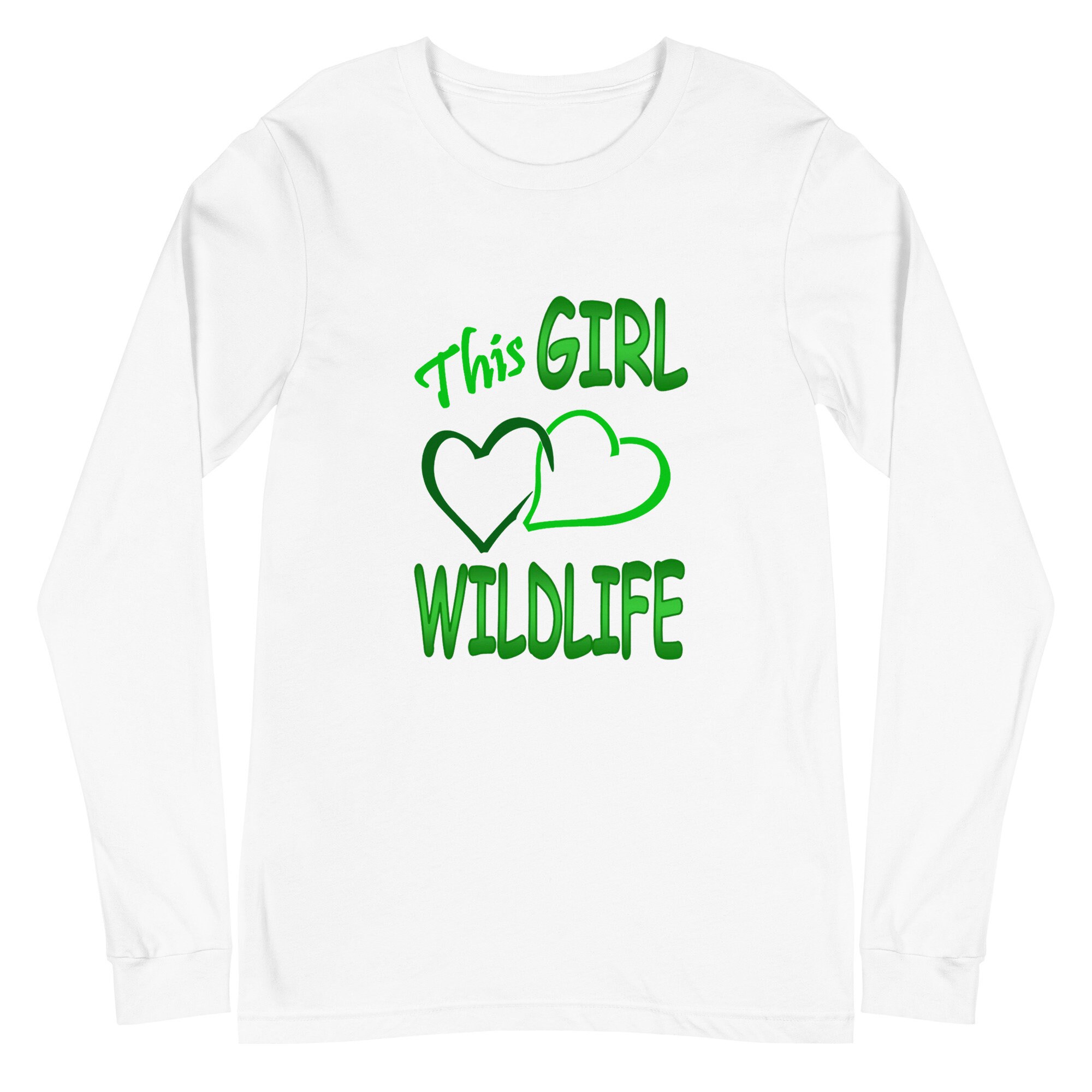 Tee Shirt à Manches Longues Pour Femmes Chemise à Manches Longues Wildlife Idée Cadeau Femmes