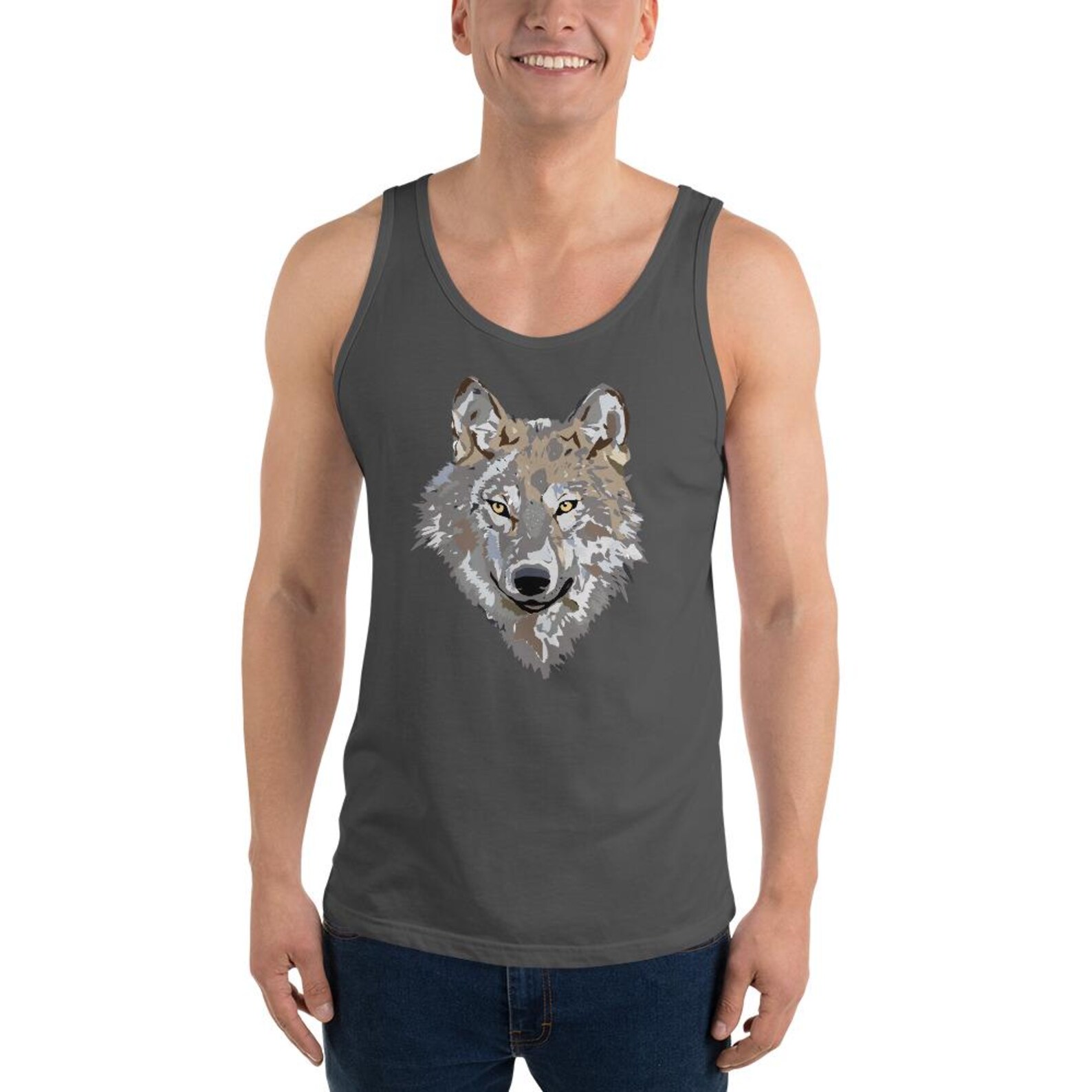 Wolf Tank Top, Wolf Shirt, Wildlife Tank Top, Wildlife Shirt, Unisex ...