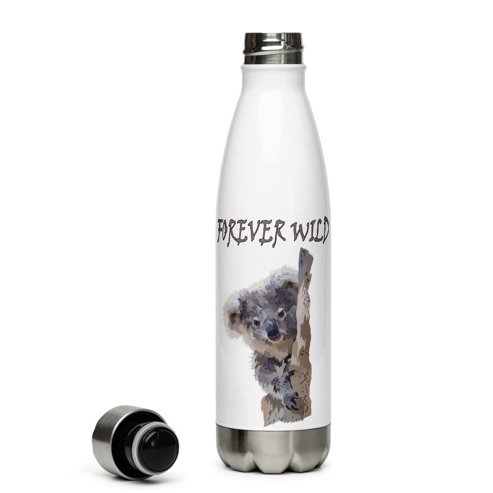 Koala Water Bottle, Koala Lover Gift, Insulated Bottle, Reusable Bottle ...