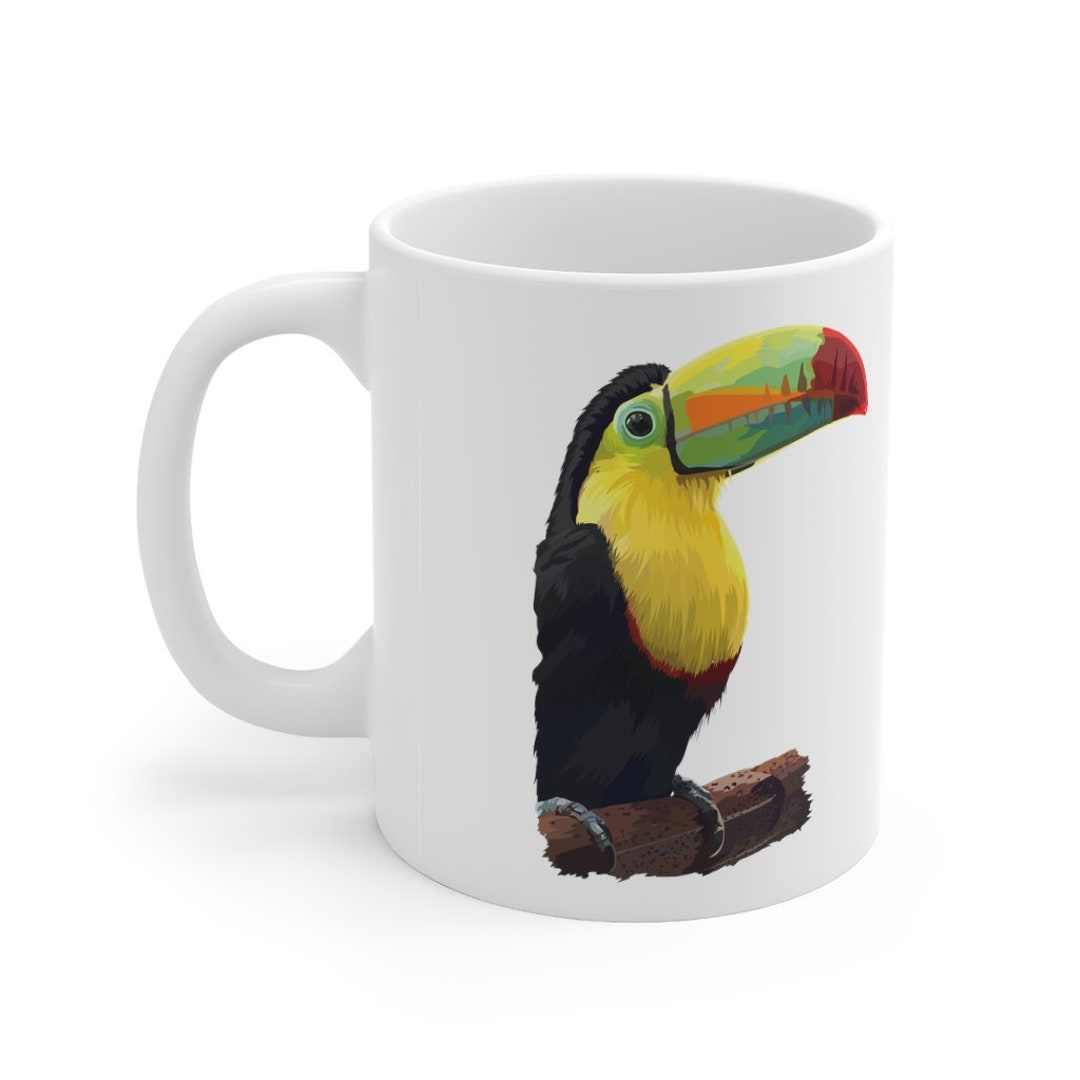 Toucan Coffee Mug Wildlife Coffee Cup Wildlife Coffee Mug - Etsy