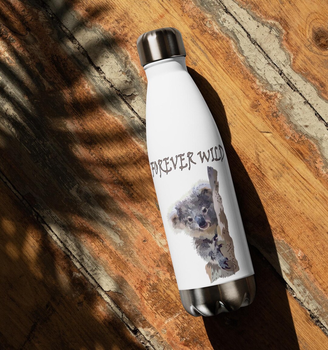 Adorable Koala Water Bottle for Koala Lover Gift, Save Koala Bears in ...