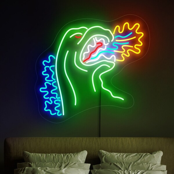 Godzilla Light Sign - Etsy