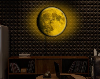 Custom Moon Led Sign - Etsy