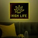 High Life Led Sign, High Life Neon Sign, Marijuana Led Sign, Marijuana ...