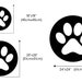 Paw Neon Sign Paw Led Sign Paw Neon Light Paw Wall Sign - Etsy