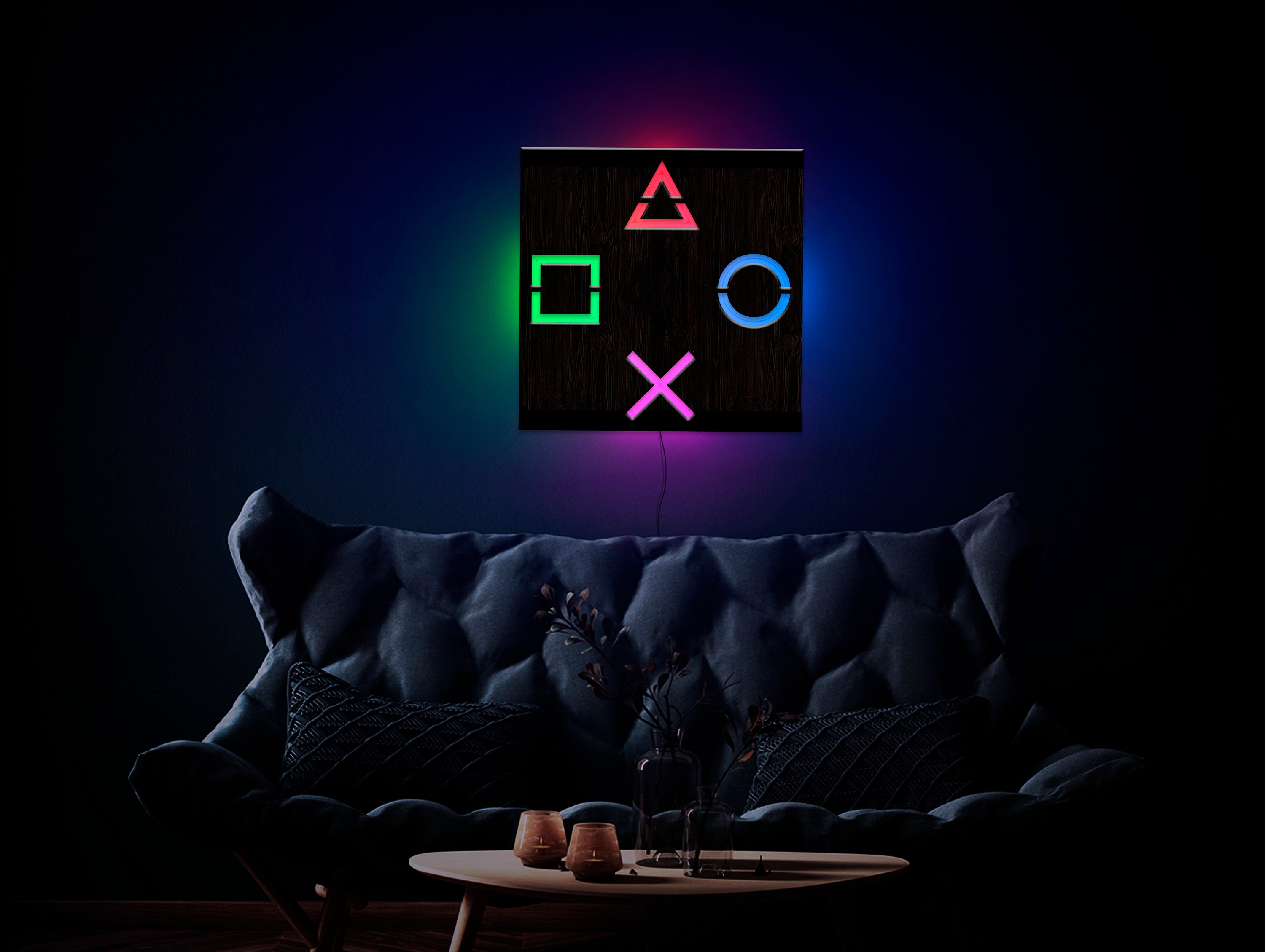 Playstation led sign Playstation light Playstation led neon | Etsy